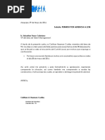 FORMATO. Carta de Disculpas | PDF