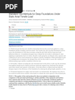 Astm D3689 PDF | PDF | Deep Foundation | Beam (Structure)