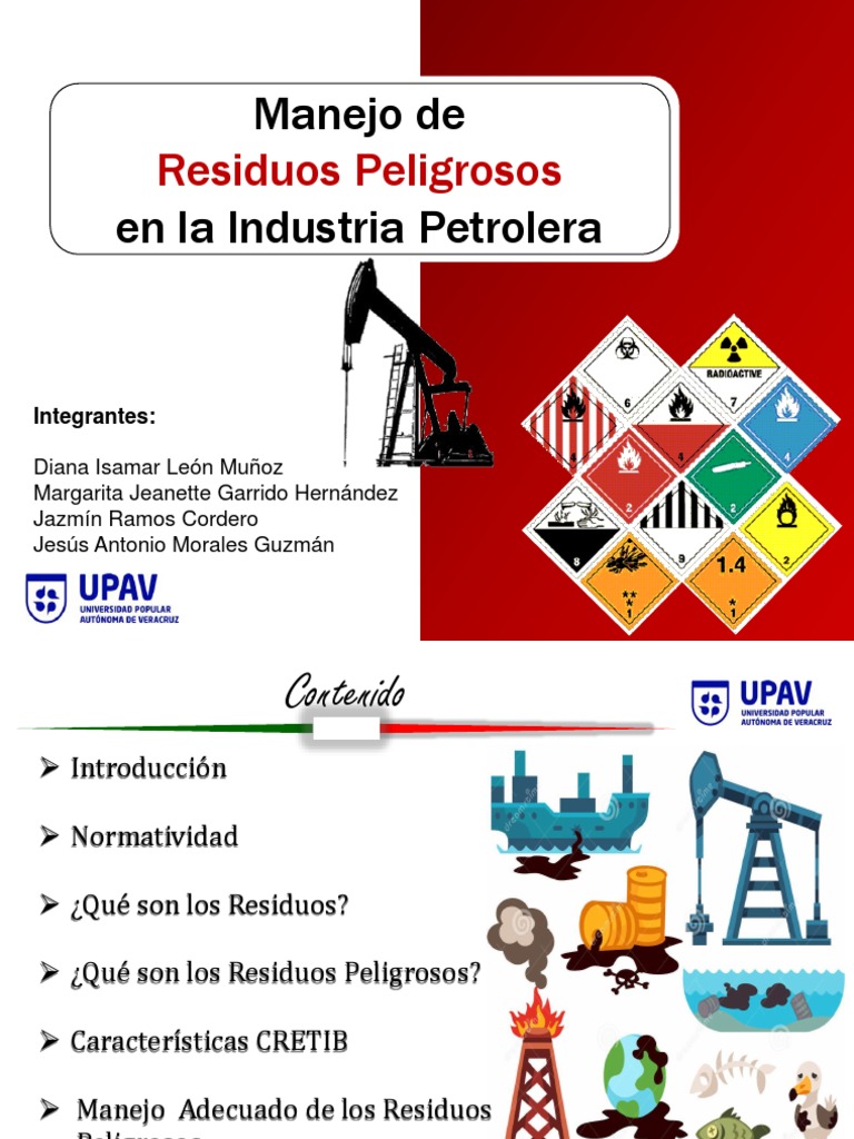 Manejo Residuos Peligrosos Residuos Agua