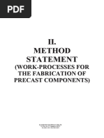 Precast Wall Production and Installation Methodology | PDF | Precast ...