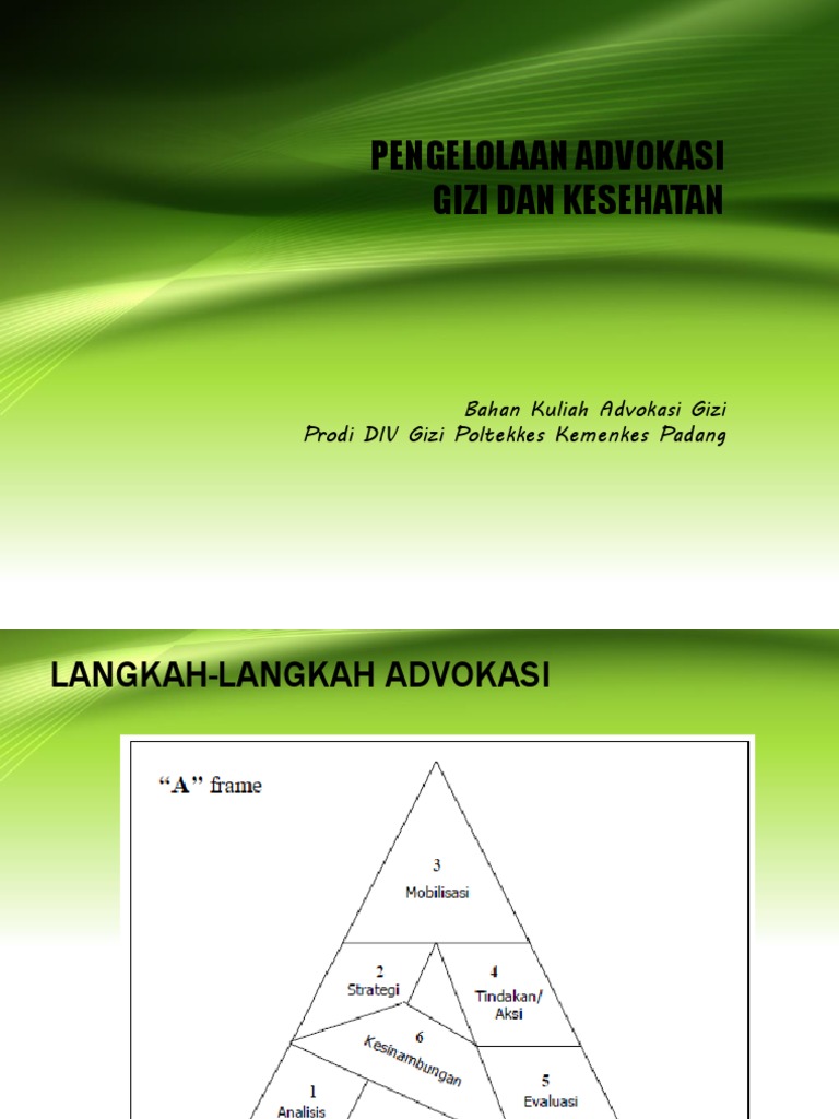 PENGELOLAAN - ADVOKASI - PPT Filename UTF-8''PENGELOLAAN ADVOKASI | PDF