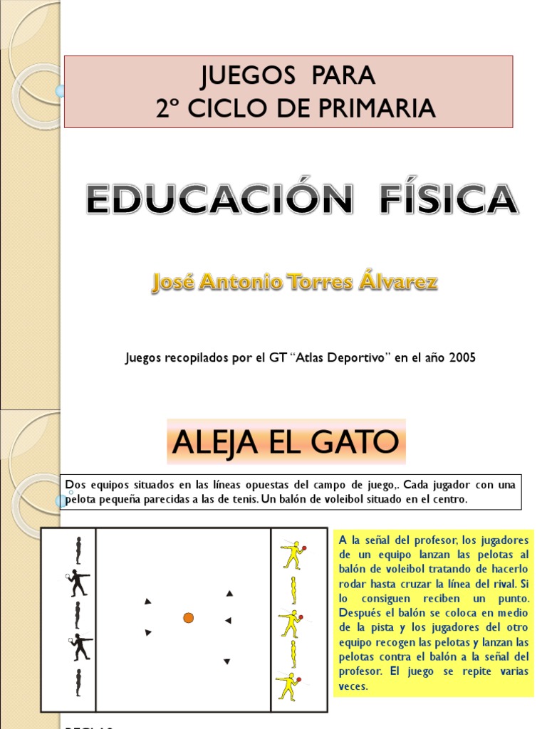 Fichero de Juegos para Segundo Ciclo | Descargar gratis PDF | Vóleibol ...