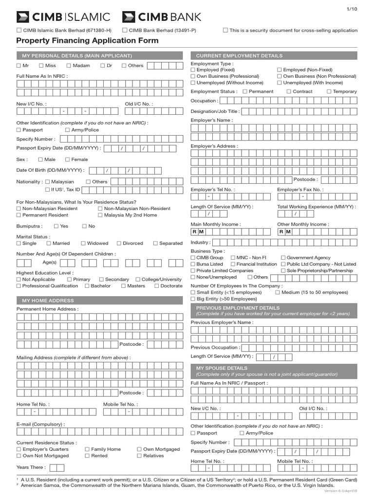 CIMB Loan Application | Insurance | Debit Card