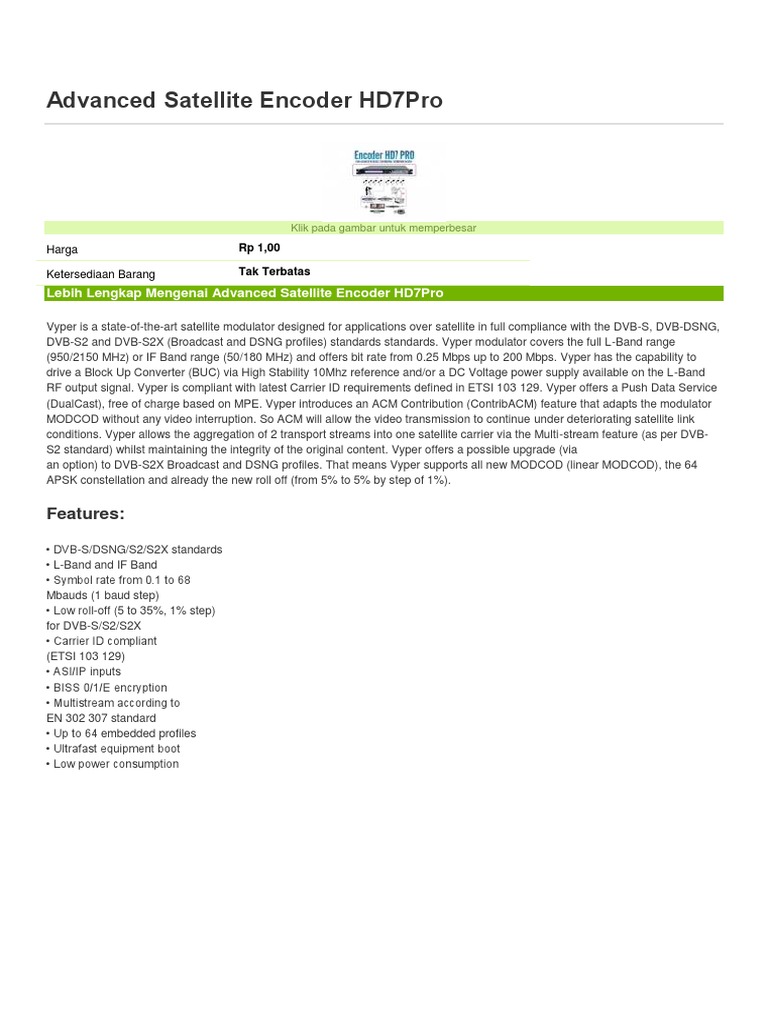 Advanced Satellite Modulator Guide | PDF | Computers