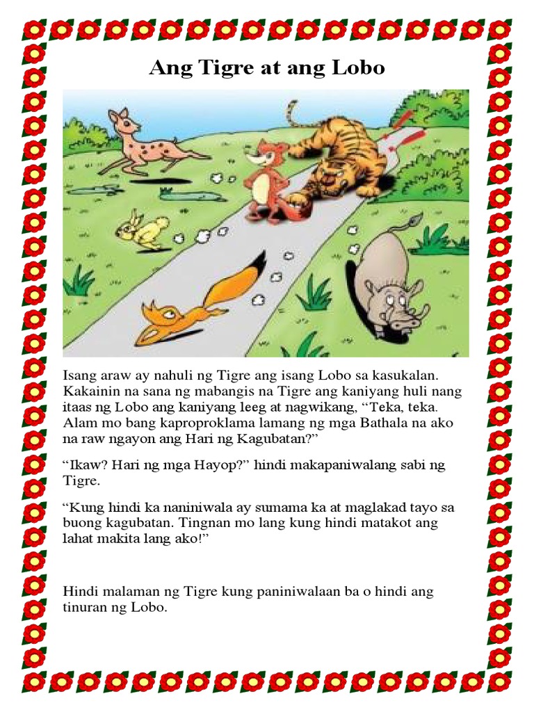 Ang Tigre at Ang Lobo | PDF