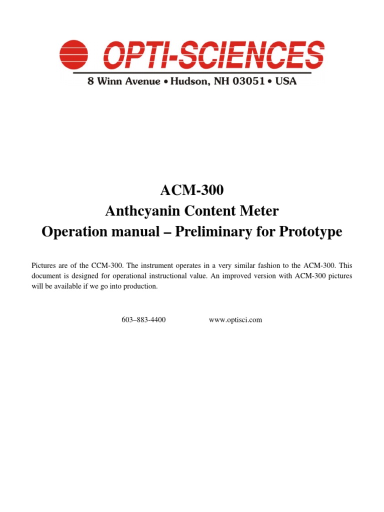 ACM-300 Manual | PDF | Personal Computers | Usb