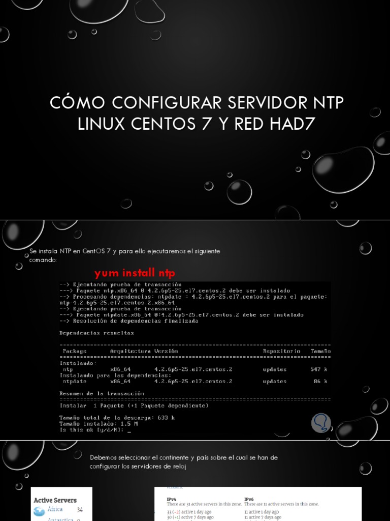 Cómo Configurar Servidor NTP Linux | PDF