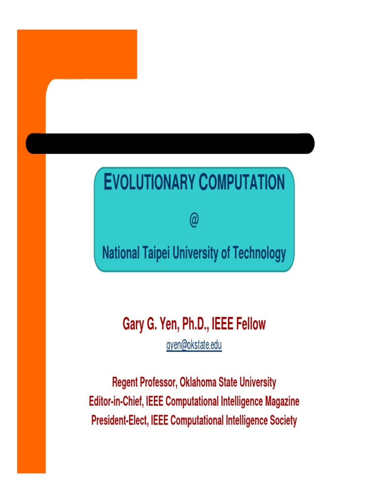 Computational Intelligence Overview Pdf Artificial Intelligence