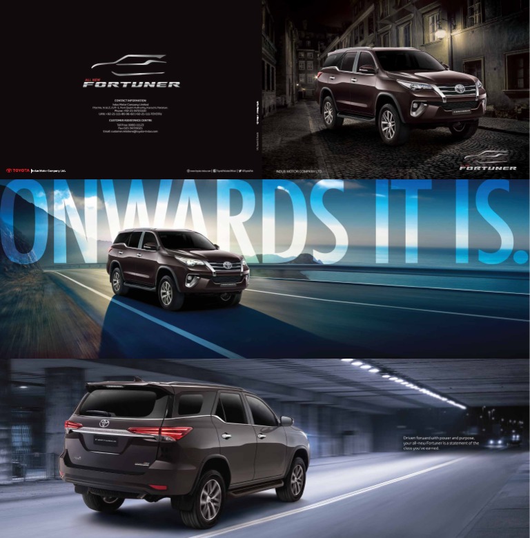 Toyota Fortuner Brochure PDF | PDF