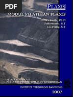 Tutorial PLAXIS V8 untuk Pemodelan Geoteknik | PDF