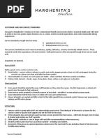 Sop Bar | PDF | Bar | Tableware