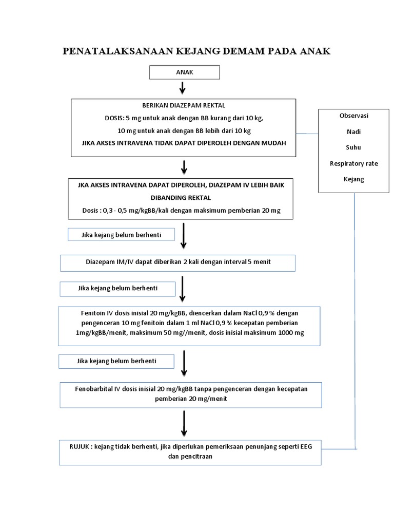 Alur Kejang Demam - Yudi Siswanto | PDF