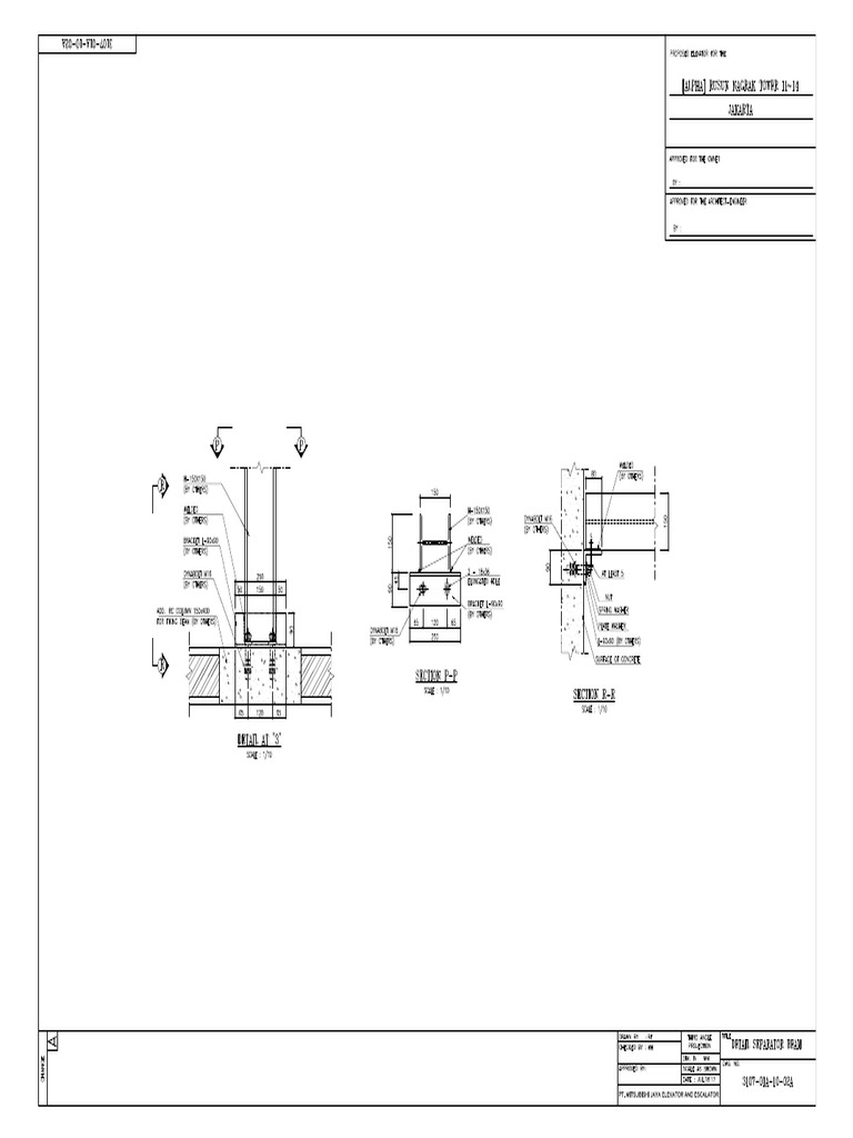 Detail Separator Beam-Detail | PDF