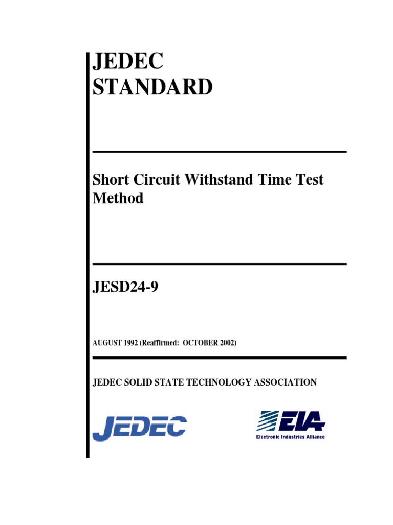 Short Circuit Withstand Time Test | PDF | Copyright | Patent
