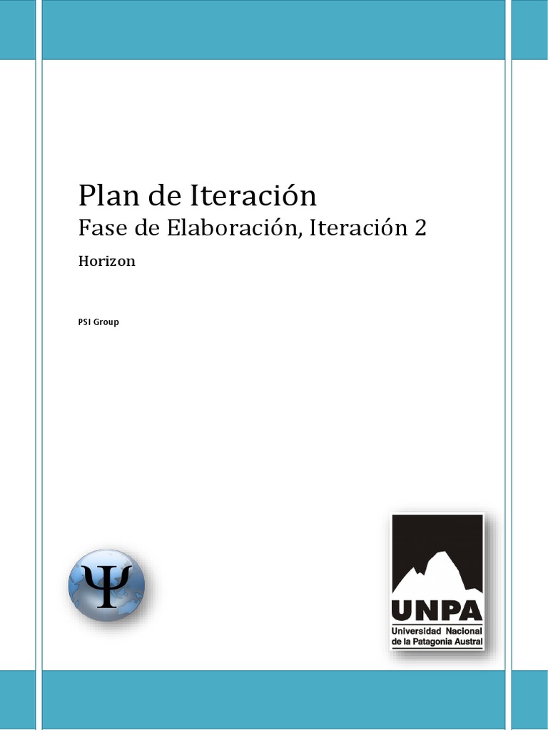 Ejemplo Plan de Iteracion | PDF | Caso de uso | Diseño