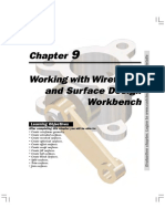 CATIA Wireframe and Surface Design Exercises | PDF