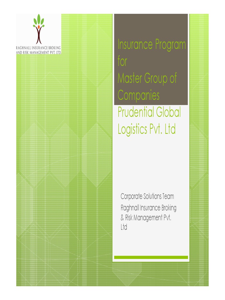 Comprehensive Insurance Solutions for Logistics | PDF | Liability ...