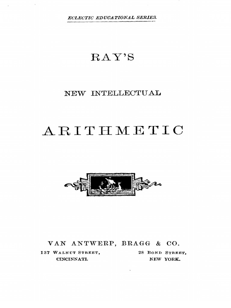 Rays Intellectual Arithmetic (3-4) | PDF | Arithmetic | Numbers