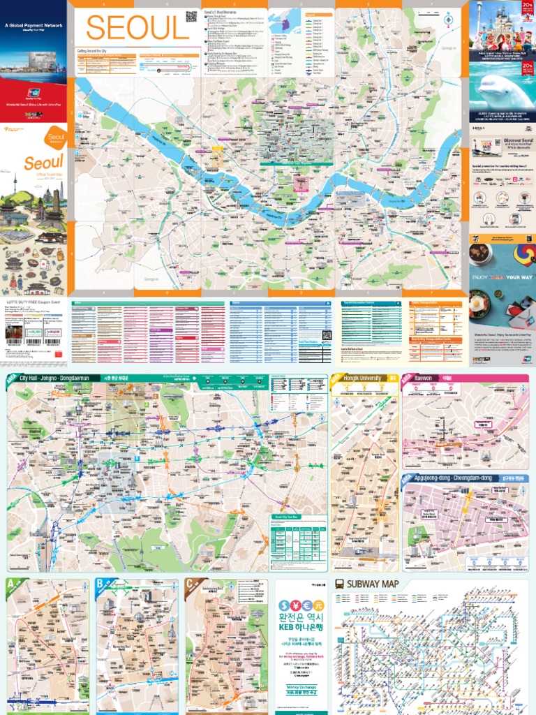 Seoul Tourist Map - 0420 | PDF
