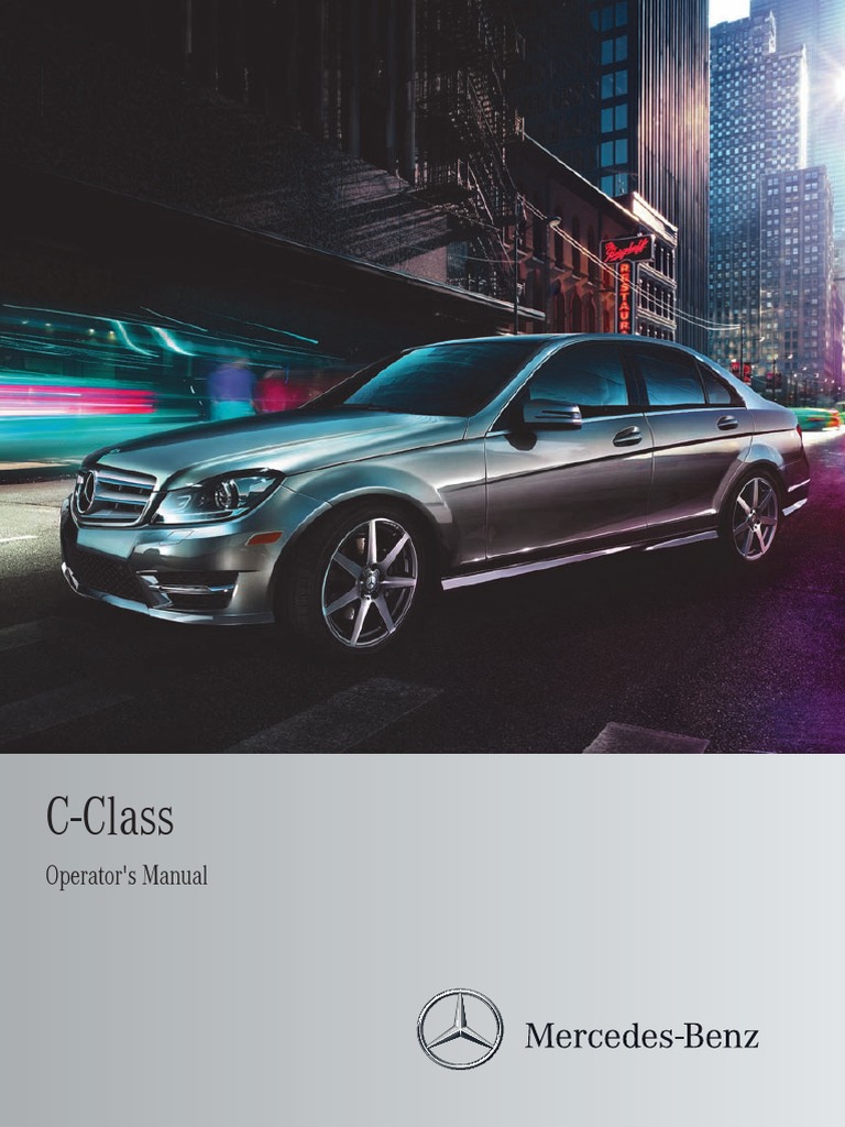 2012 C Class Sedan | PDF