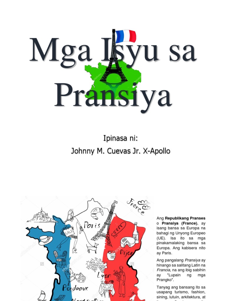Ang Republikang Pranses o Pransiya | PDF