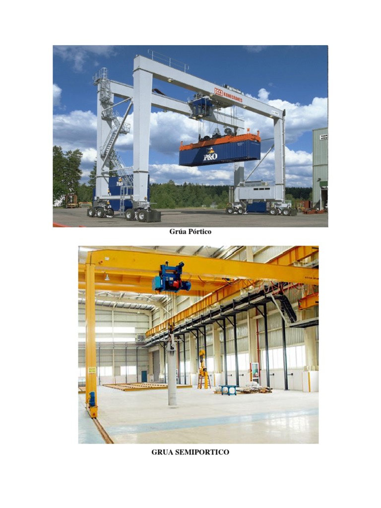 Tipos de Gruas | PDF