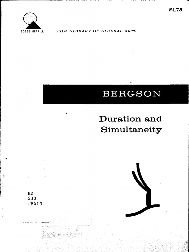 Duration and Simultaneity - Henri Bergson PDF | PDF