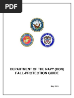 Navy Fall Protection Program Guidelines | PDF | Occupational Safety And ...