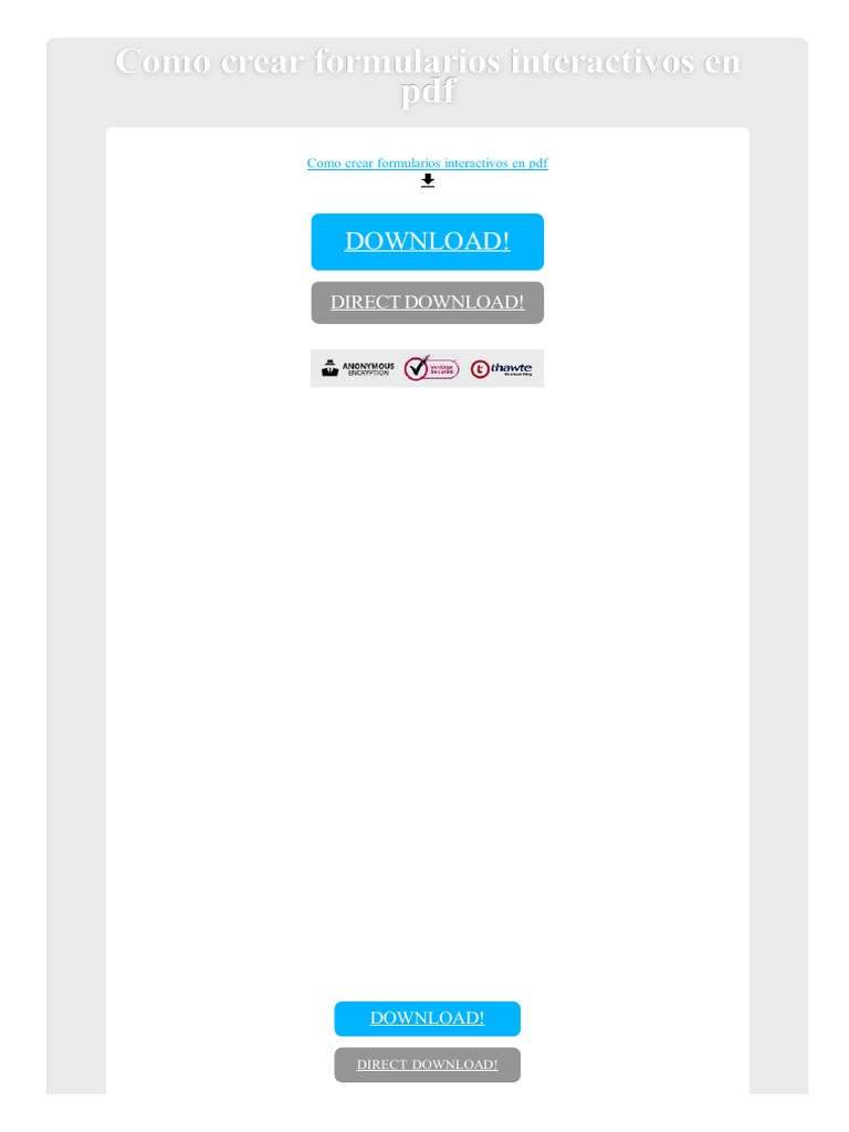 Como Crear Formularios Interactivos en PDF | PDF | Adobe Systems | Formato de Documento Portable