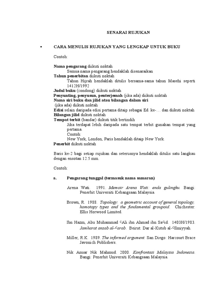 Gaya UKM (Rujukan) | PDF