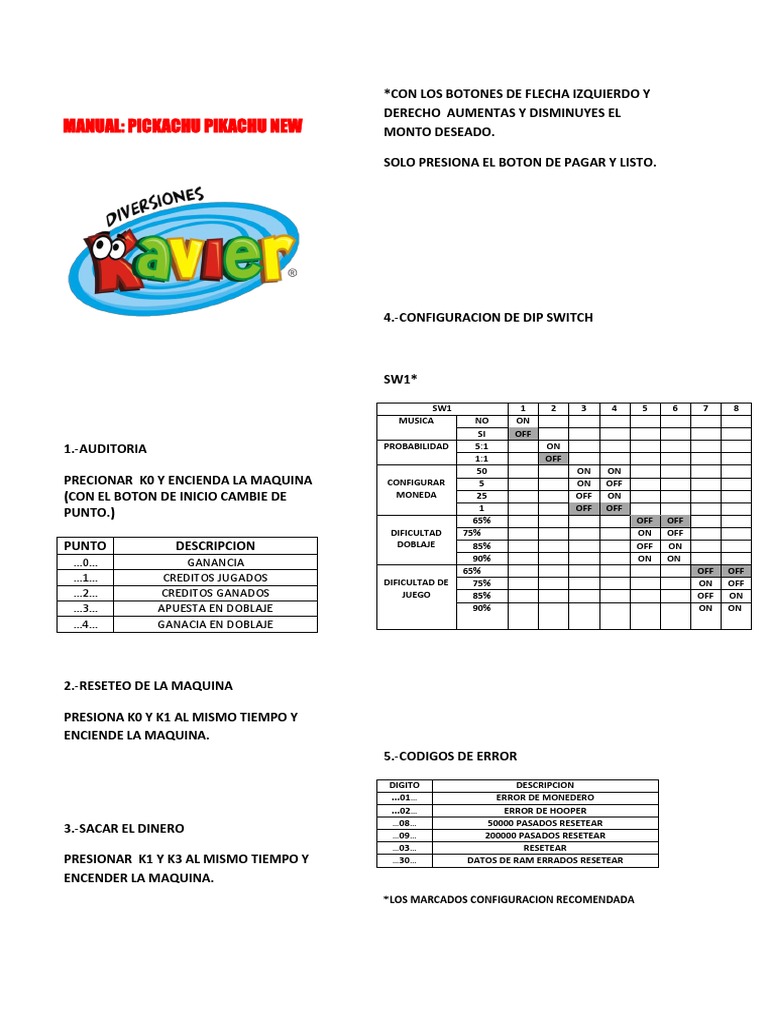Manual Picachu Normal PDF | PDF | Franquicias de Nintendo | Pokémon