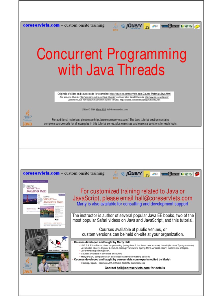 11 Java Multithreaded Programming Method Computer