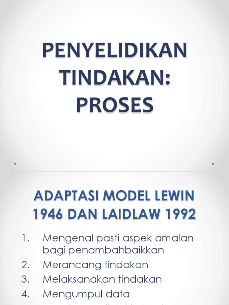 ISL 6 Adaptasi Model Kurt Lewin Dan Laidlaw | PDF