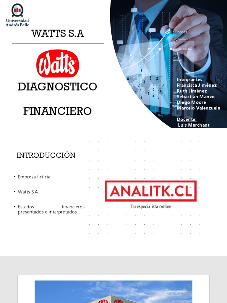 Diagnosticos Financieros - WATTS | PDF