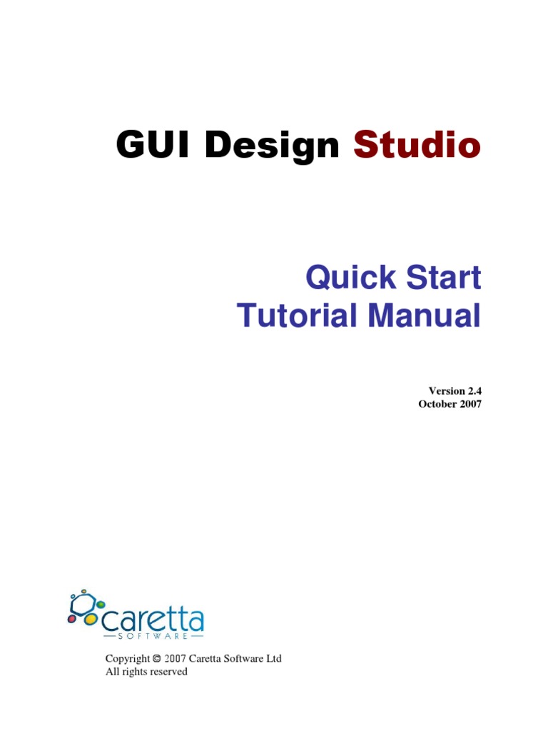 GUI Design | PDF | Menu (Computing) | Button (Computing)