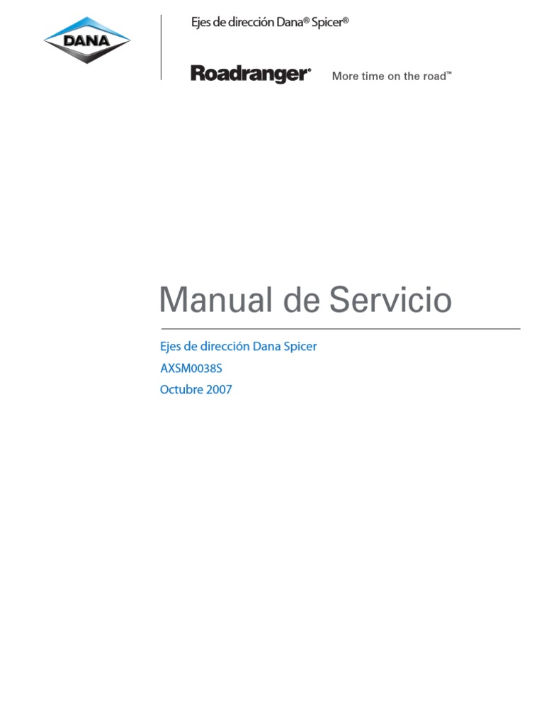 Ejes de Direccion Dana PDF | PDF | Eje | Tornillo