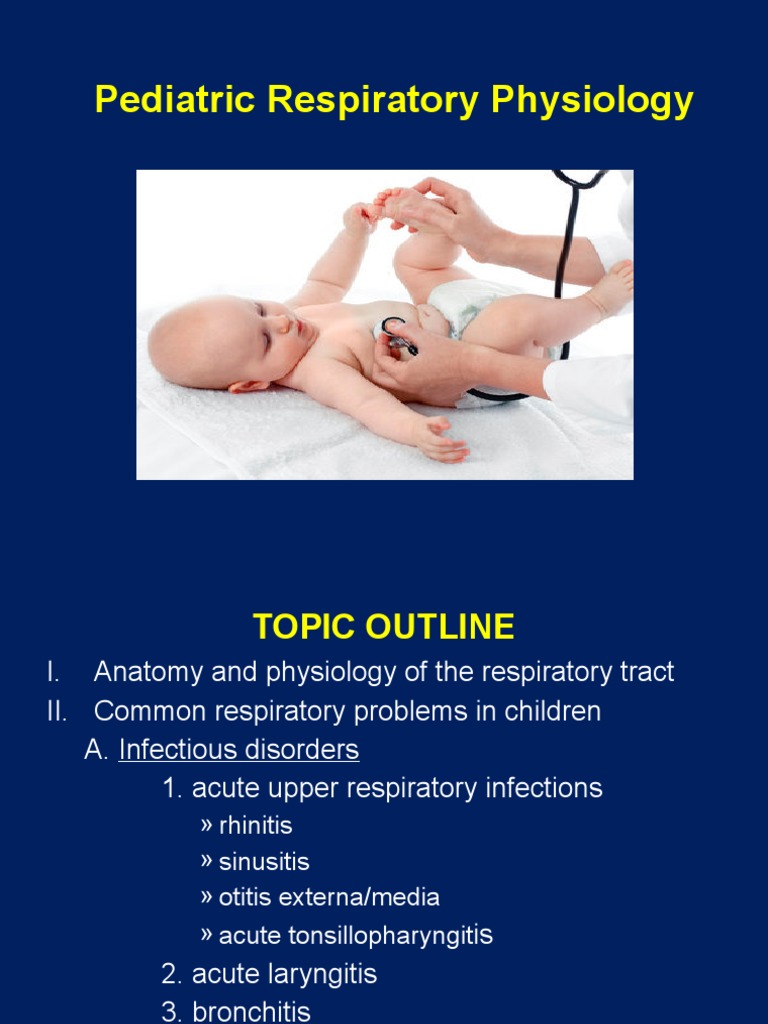 Pedia Pulmo 1 | PDF | Pneumonia | Exhalation