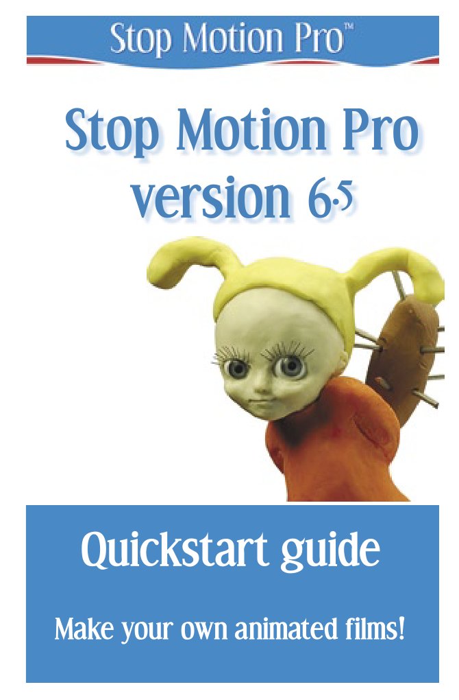 Stop Motion Pro: Quickstart Guide | PDF | Digital Single Lens Reflex ...
