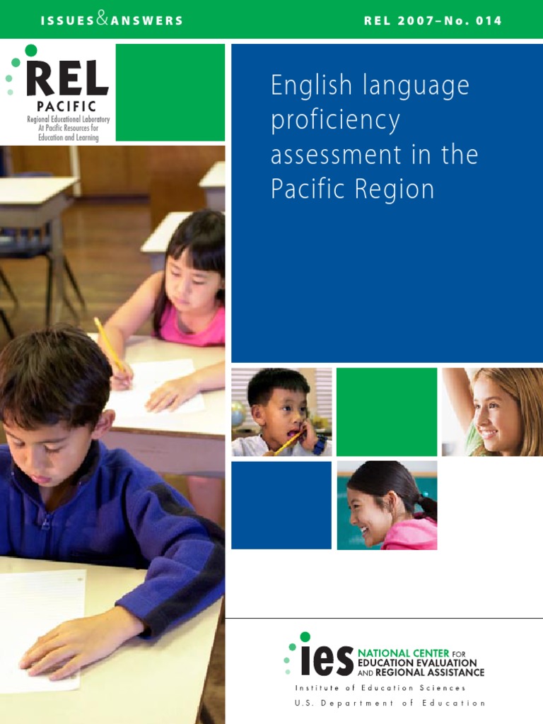 OCEANIA-English Language Proficiency Assessment in The Pacific Region ...