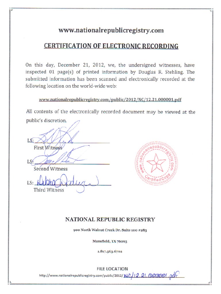 Declaration of Beneficiary of Estate 148-49-08784 REGISTRATION | PDF