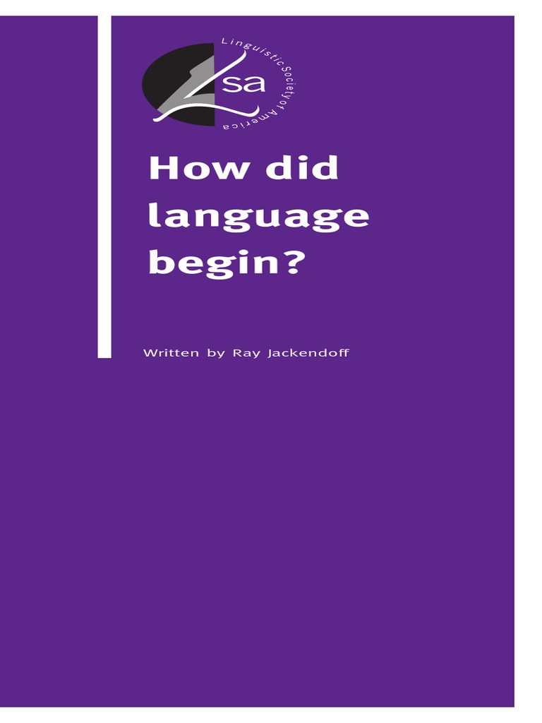 HOW DID LANGUAGE BEGIN.pdf