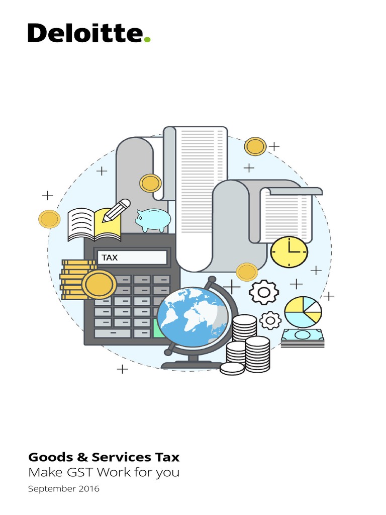 Delloite GST Report | PDF | Value Added Tax | Taxes