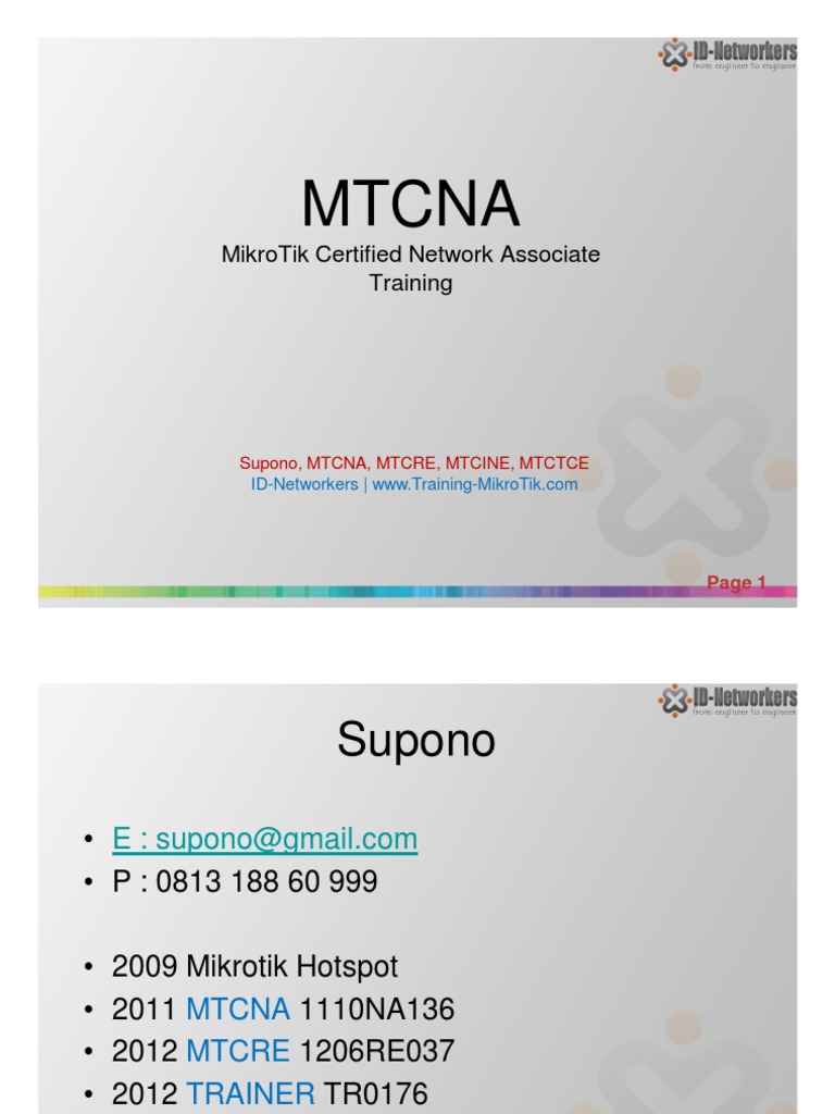 Mtcna Modul v3 by Agso PDF | PDF