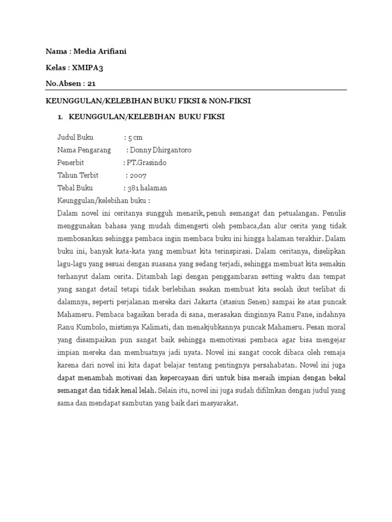 Tugas Bin Keunggulan Buku | PDF