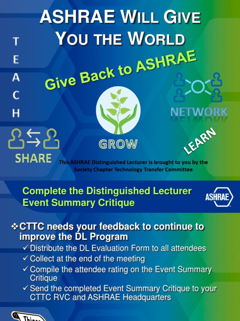 ASHRAE Standard 15 Overview and Updates | PDF | Ventilation ...