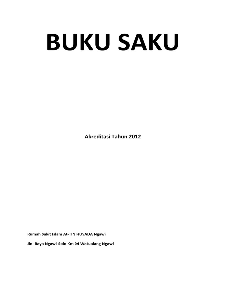 Buku Saku | PDF