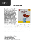 Ang Uhaw Na Uwak | PDF