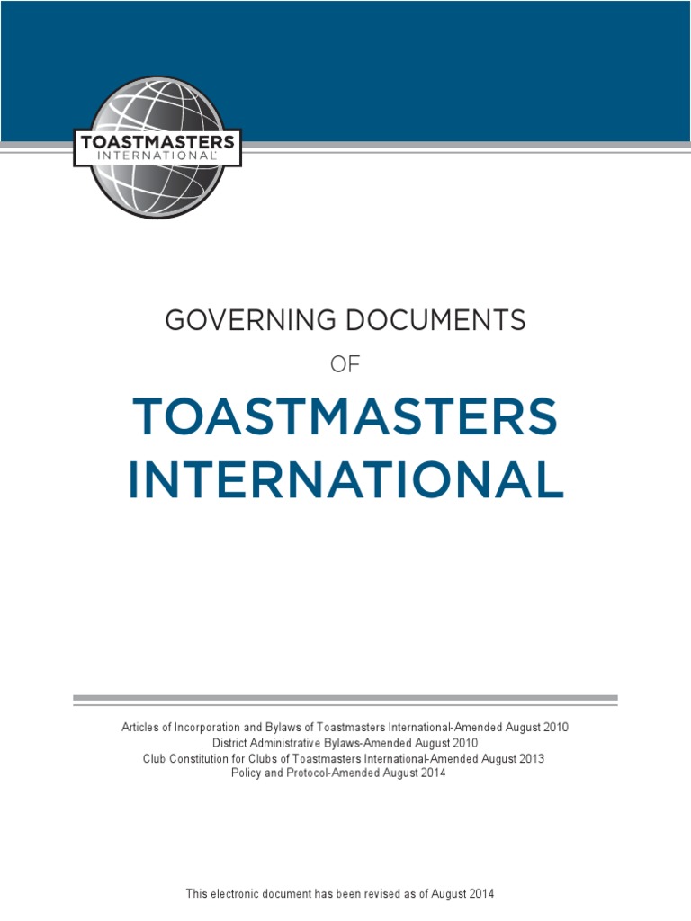 Governing Documents | Download Free PDF | Board Of Directors ...
