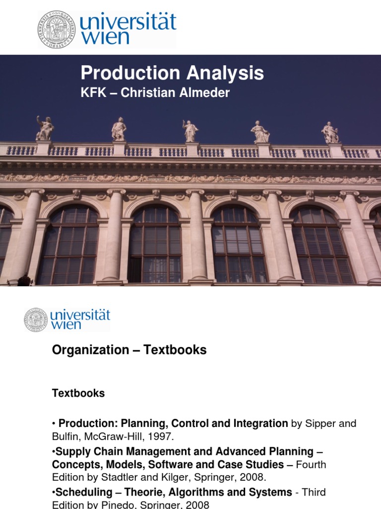 Production Management and Planning Insights | PDF | Operations ...