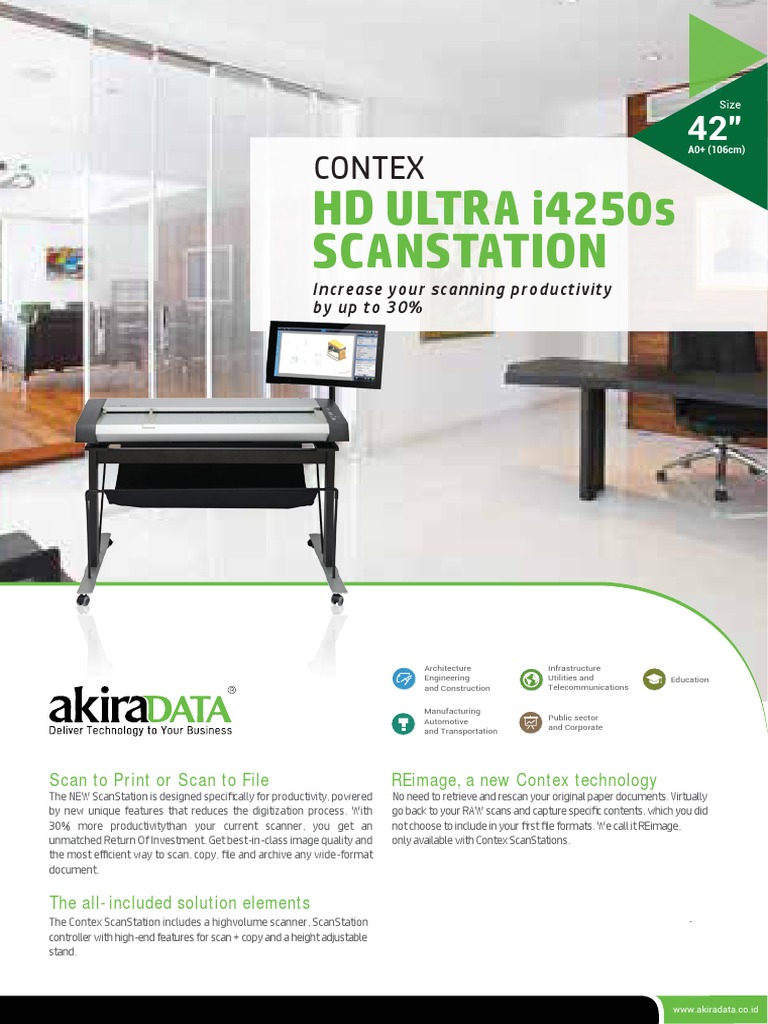 CONTEX HD ULTRA I4250s SCANSTATION PDF | PDF | Image Scanner | Rgb ...